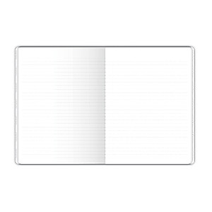 Southworth Large Flex 3-Pack Journals, 6.5" x 8.5", Rustic and Weathered Design, Premium 24 lb/89 gsm Paper, 64 Lined Sheets Each (91436)