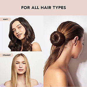 Kitsch Spin Pins for Hair Styling and Buns - Spiral Bobby Pins for Women | Mini Hair Spirals & Twist Tool for Girls, 3pcs RoseGold