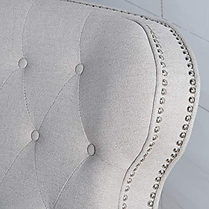 GDFStudio vWyland Tufted Wheat Fabric Recliner.