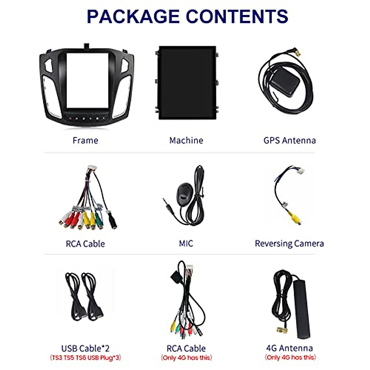 Android 11 GPS Navigation Stereo Radio 9 Inch Touch Screen Multimedia Player, for Chevy Cruze 2008-2013 Support Bluetooth/Steering Wheel Control/FHD/Reversing Camera,TS4 9836 4+64GB