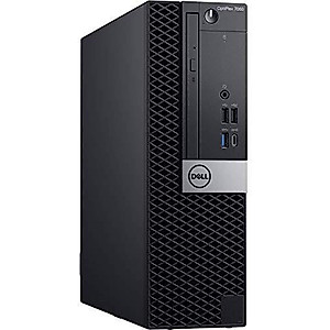 Dell OP7060SFFKHR7X OptiPlex 7060 SFF Desktop Computer with Intel Core i7-8700 3.2 GHz Hexa-core, 8GB RAM, 500GB HDD