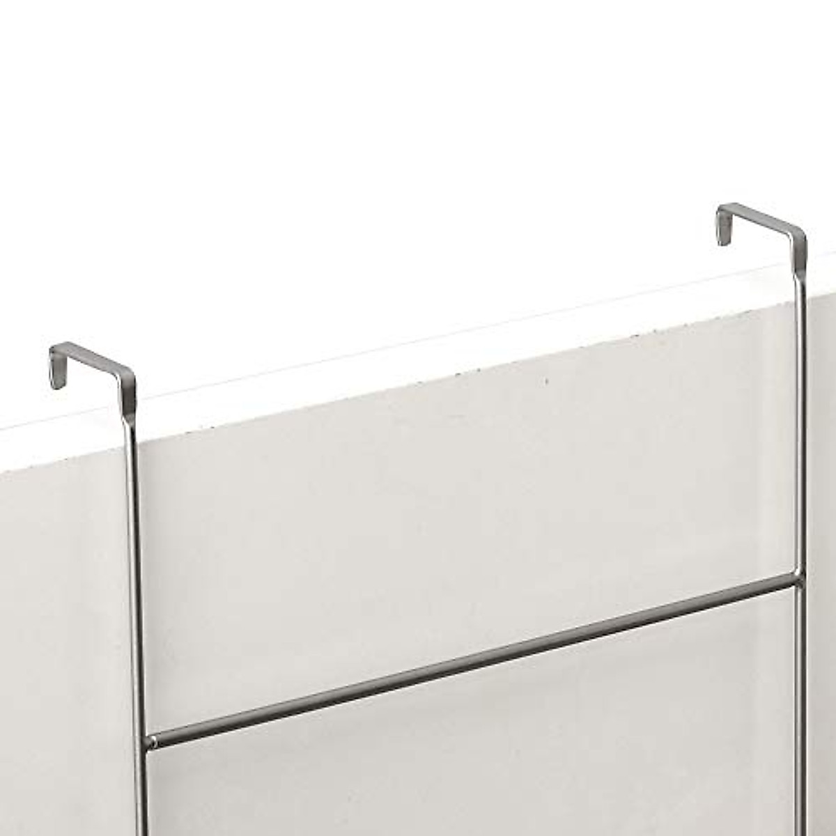 EZOWare 3 Tier Over the Door Rack / Wall Mount Storage Organizer Baskets, Hanging Shelves Set for Kitchen Bathroom Closet