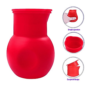 3 Pieces of Chocolate Melting Furnace, Microwave Oven Melter, Can be Used for Butter, Cheese, Candy, Sauce and Caramel, Mold to Melt Chocolate