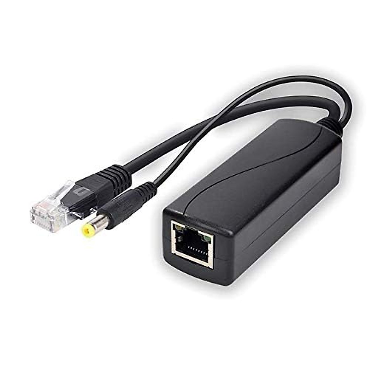 Ubibot POE Splitter for GS1-AETH Device, DC 12V Output, IEEE 802.3af Compliant, for Non-PoE IP Camera, AP, Router Voip Phone