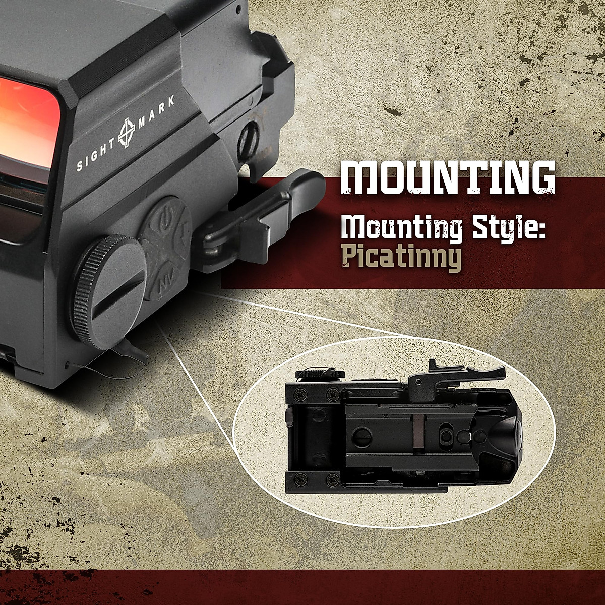 Sightmark Ultra Shot M-Spec LQD Reflex Sight