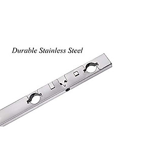 Zljiont Heat Plates Burner and Cross-Over Replacement for Sterling 5020-54 5020-64 5023-64;Huntington 6020-54 6020-57 6020-64 ;Broil King 9625-84, 9625-87, 9635-84 and Others