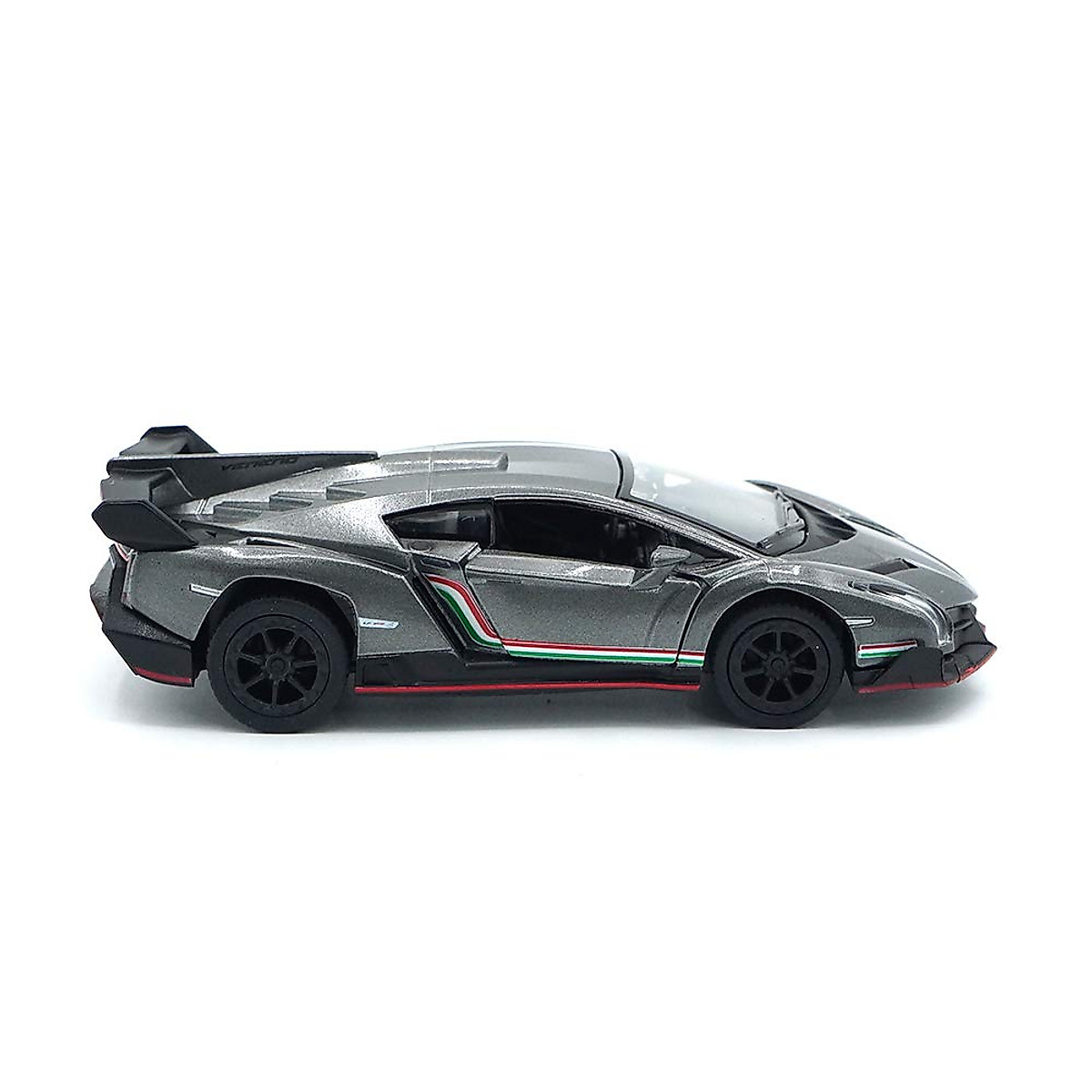 KiNSMART Lamborghini Veneno 1/36 Diecast Metal Toy Model (Gray)