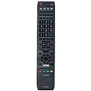 GB172WJSA Replace Remote Applicable for Sharp Aquos TV LC-70LE660U LC-80LE661U LC-70C6600U LC-70EQ30U LC-70LE661U LC-60EQ30U LC-60LE661U LC-60LE660U LC-60C6600U LC70LE660U LC80LE661U LC70C6600U