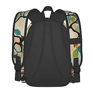 FeHuew 16 inch backpack Vintage Tree of Life Laptop Backpack Full Print School Bookbag Shoulder Bag for Travel Daypack