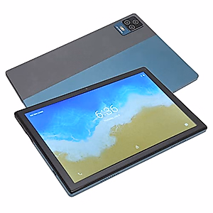 HD 10.1in Tablet PC,Bluetooth 5.0 Octa Core Tablet,Portable 5G Dual Band 7000mah Battery for Android 11 Tablet PC, Kid, 4G RAM 128G ROM (Blue)
