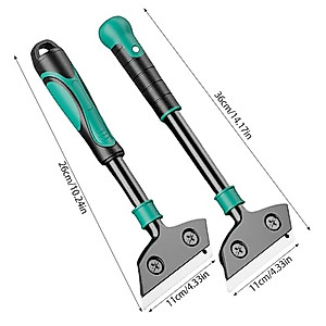 Ergonomic Heavy Duty Scraper With SK5 Steel Cutter For Household Maintenance Tool Glass Wall Caulks Removal
