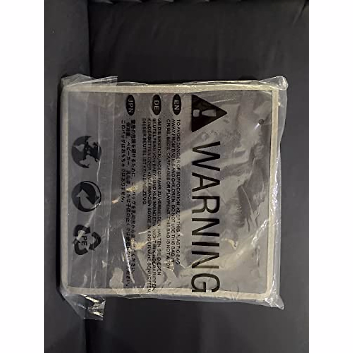 YOUDENOVA Hanging Closet Organizer and Storage, 6-Shelf Closet Hanging Storage Shelves,Grey