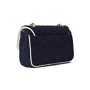 Karl Lagerfeld Paris Agyness Shoulder Bag Navy/White One Size
