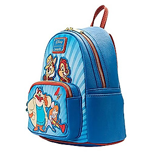 Loungefly Disney Chip and Dale Rescue Rangers Womens Double Strap Shoulder Bag Mini Backpack Purse…