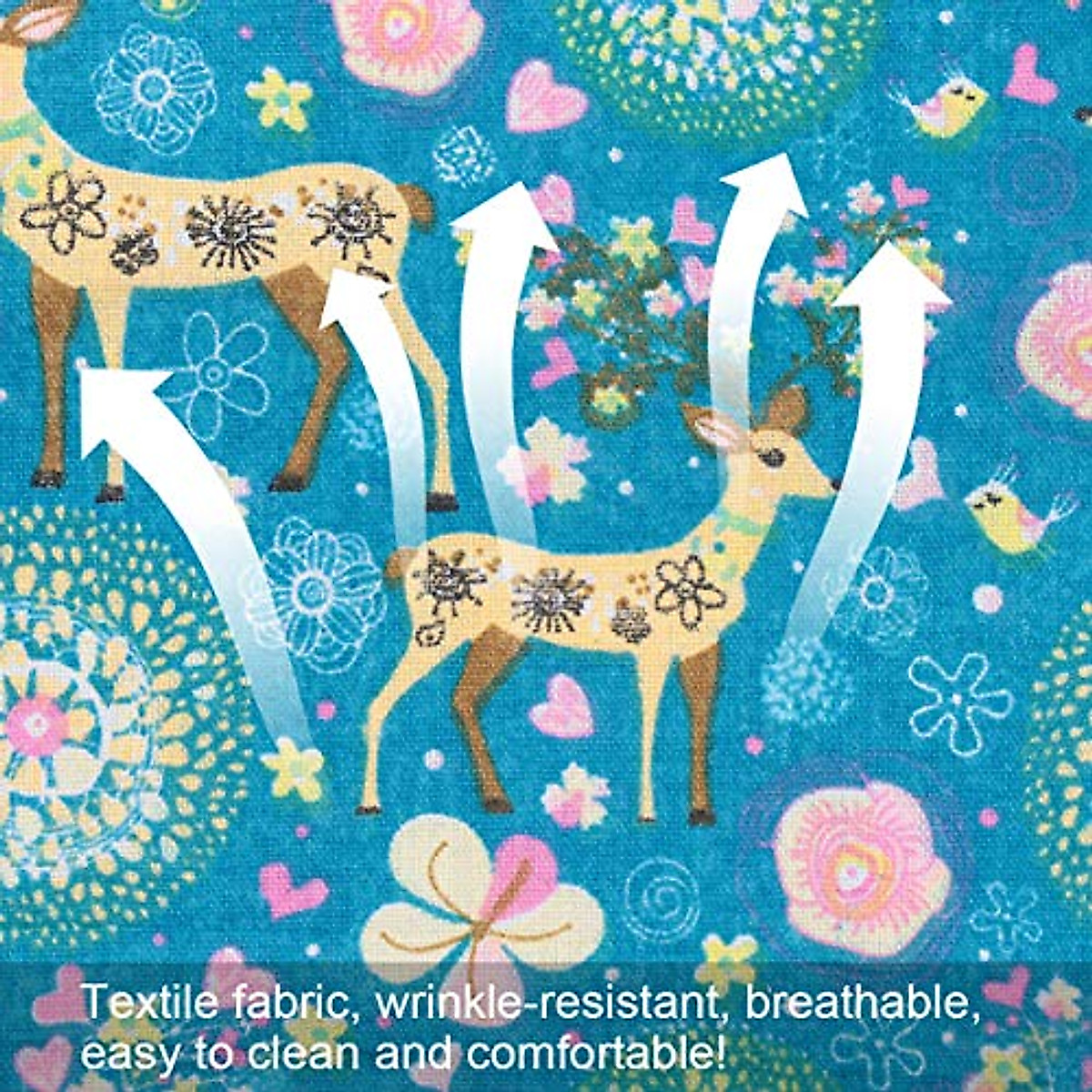 Healifty Fabric 6pcs Christmas Fabric Cotton Fabric Bundle Squares Patchwork Cloth Quilting Fabric Cloth for DIY Christmas Wreath Doll Dress Coaster Sewing Quilting 40x50cm Linen Fabrics