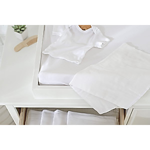 Gerber 10 Pack Prefold Birdseye Diaper with Pad