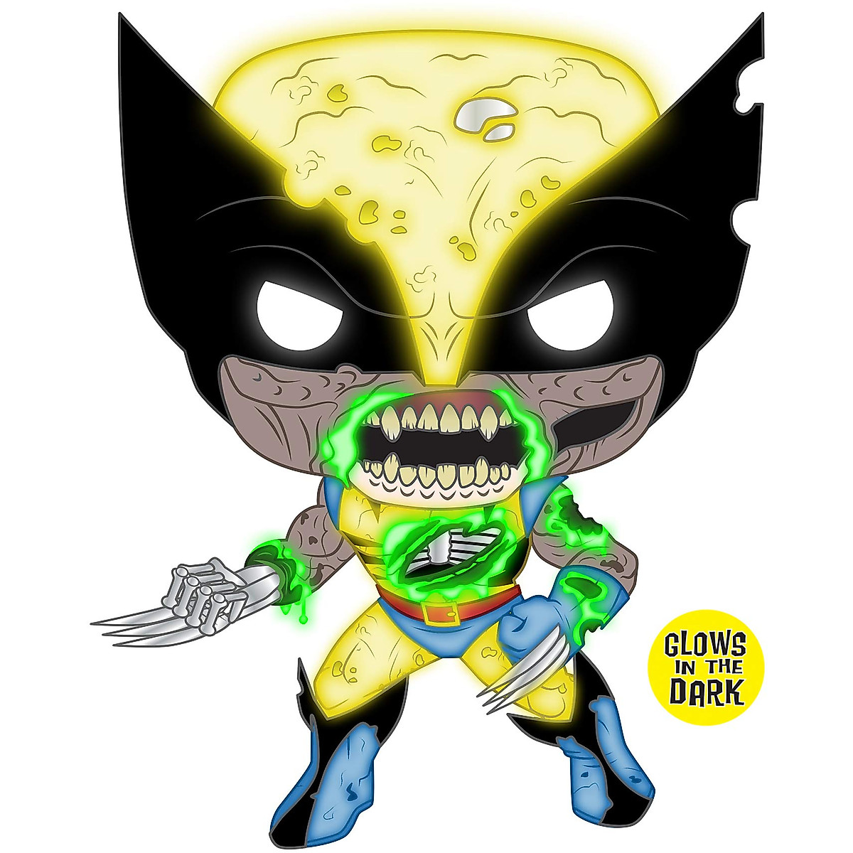 Marvel Zombies Wolverine Glow-in-the Dark Pop! Vinyl - EE Exclusive