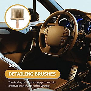 VICASKY Dust Brushes for Cars, Duster for Automotive Dashboard, Air Conditioner Vents, Auto Interior Dust Brush 2pcs