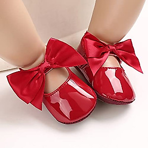 Children Shoes Fashion Flat Shoes Lace Decorative Baby Shoes Princess Shoes Girls Shoes Toddler Girls Tall Sneaker Boots (Red, 12-18 Months)