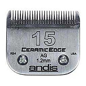Andis Stainless Steel Pro Quality Grooming Ceramic Edge Clipper Blades Choose Size !(# 40SS = .25mm)