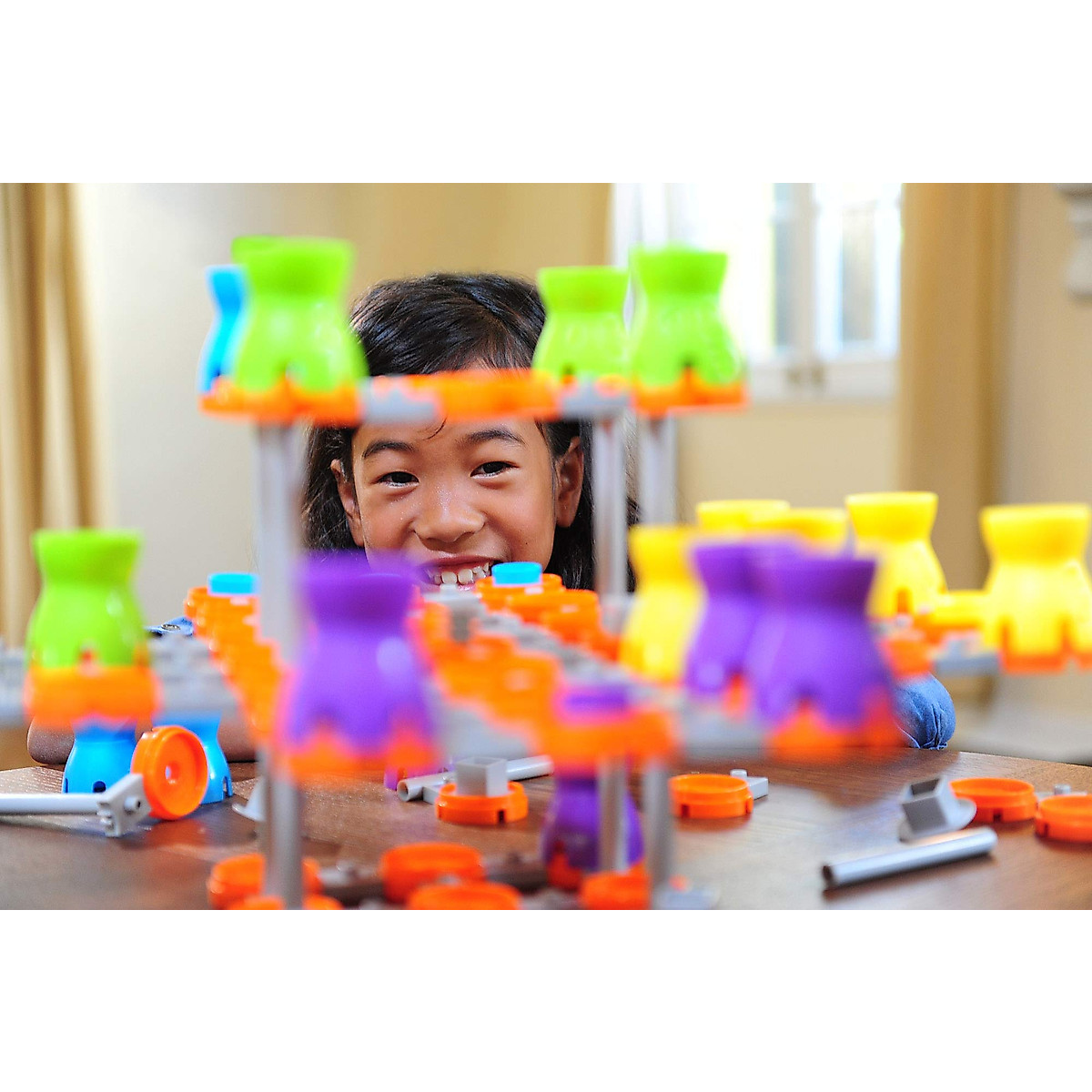 Gridopolis - A 3D Tabletop Strategy Game : Family-Friendly 1-4 Player Innovative Board Games for Adults, Teens & Kids Ages 8+ (Great for STEAM Learning)