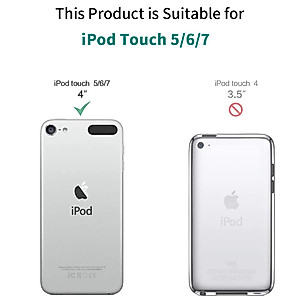 AIRWEE iPod Touch 7 Case,Touch 6/5 Case, Slim Back Cover Hard Plastic Protector Case for Apple iPod Touch 5th/6th/7th Generation,American Flag …