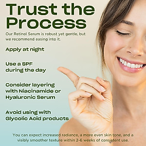 InstaNatural Retinol Serum for Face with Niacinamide, Vitamin C, and Hyaluronic Acid, Anti Aging for Firmer Skin, Lines & Wrinkles & Brightening Serum