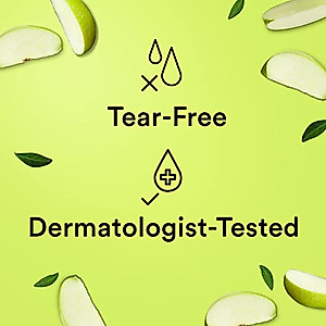 Suave Kids 3-in-1 Shampoo, Conditioner, Body Wash For Tear-Free Bath Time, Silly Apple, Dermatologist-Tested Kids Shampoo 3-in-1 Formula 40 oz