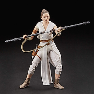 STAR WARS The Black Series Rey Toy 6" Scale Collectible Action Figure, Kids Ages 4 & Up