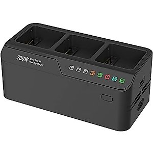 Drone Original 200W Battery Charging Hub Safe and Efficient Fast Charger Intelligent Fast Efficient 3 Port Compatible with DJI Mavic 3 Series