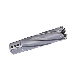 ACTOOL 13/16'' Diameter x 2'' Depth of Cut Carbide Tipped TCT ANNULAR Cutter with 3/4'' Weldon Shank