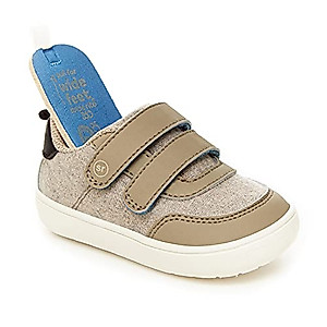 Stride Rite 360 Baby Boys Hayden Sneaker, Khaki, 3 Infant US