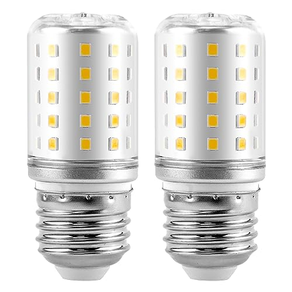 BOGDA Refrigerator Light Bulb KEI D34L Refrigerator Bulb LED Light Bulb Replacement Fit for Frigidaire Kenmore, 2 Packs (6W 100V-265V E26/E27 5000K White Light)