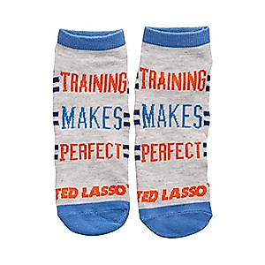 Ted Lasso Unisex 5-Pack Assorted Low Cut Ankle Socks