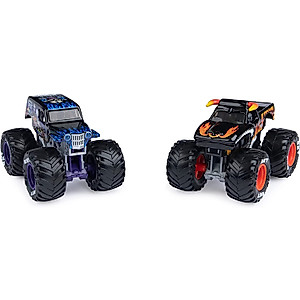 Monster Jam, Official El Toro Loco Vs. Son-uva Digger Die-Cast Monster Trucks, 1:64 Scale, Kids Toys for Ages 3 and up