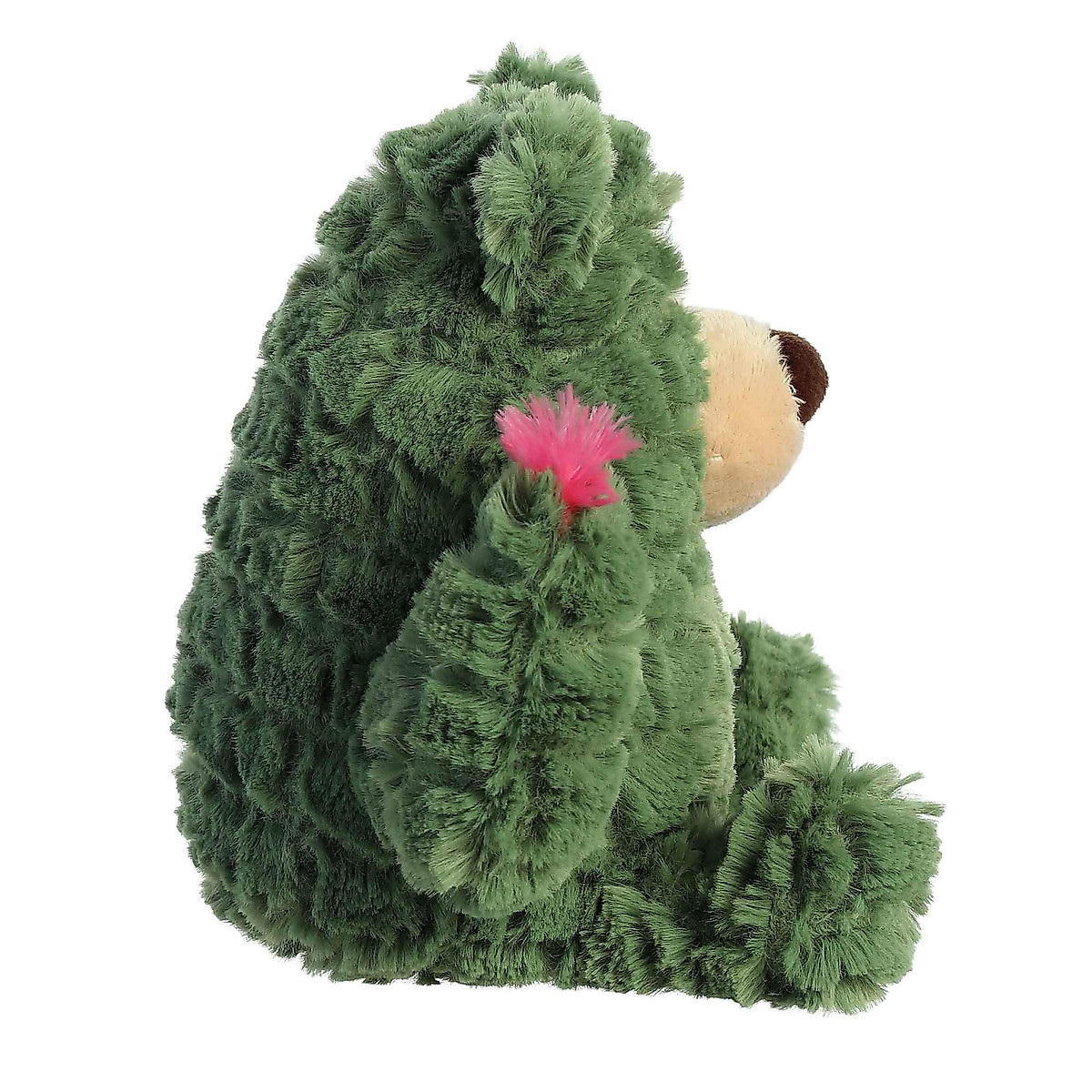Aurora® Whimsical Cactus Kingdom™ Cactus Bear™ Stuffed Animal - Aesthetic Appeal - Comforting Cuddles - Green 7.5 Inches