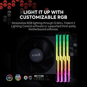 G.Skill Trident Z Neo Series (Intel XMP) DDR4 RAM 32GB (2x16GB) 3600MT/s CL16-19-19-39 1.35V Desktop Computer Memory UDIMM (F4-3600C16D-32GTZNC)