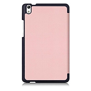 MNtech Sleep Folding Stand Leather Protective Case Cover For HUAWEI MediaPad T2 8 Pro 8inch (Rose Gold)