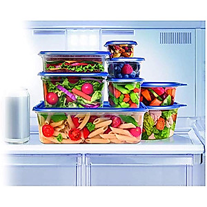 Ziploc 26 Pack To Go Disposable Rectangular Food Containers, 1.18L, Small