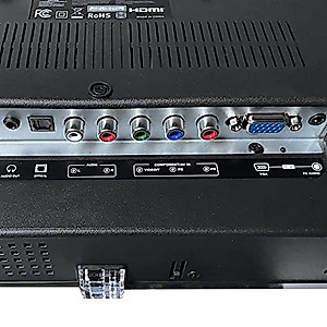 Westinghouse 24" HD Small TV with Built-in DVD and V-Chip, Slim, Compact 720p LED Flat Screen TV, HDMI, USB, and VGA Compatible, High Definition 24 Inch TV for Kitchen or RV Camper, 2022 Model