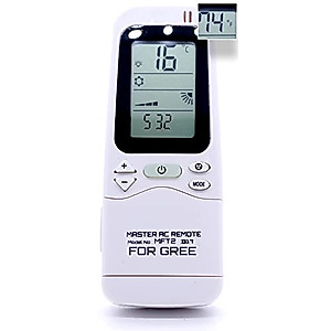 Master Universal Air Conditioner Remote for All Gree/Tosot/Lennox AC/ComfortStar
