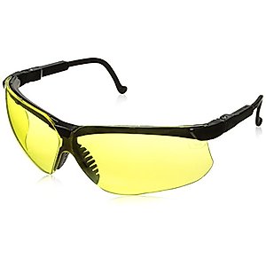 Howard Leight Shooting Sports by Genesis Sharp-Shooter Anti-Glare Shooting Glasses, Amber Lens (R-03571)