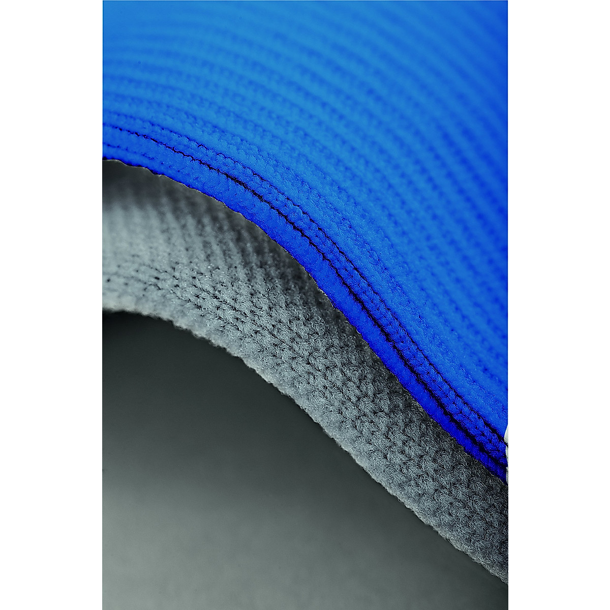 JOBST Sport Compression Socks 15-20 mmHg, Knee High, Closed Toe, Royal Blue/Gray, X-Large