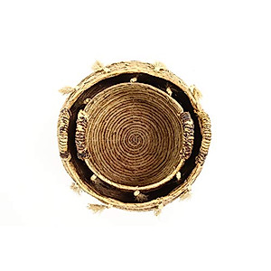 Deco 79 Storage Baskets, Medium, Brown