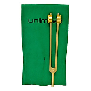 Unlimited 78 Hz Ozone Tuning Fork (Weighted) with Activator. Includes Tuning Fork & Velvet Case/Great for Helping with Stress & Tension Relief
