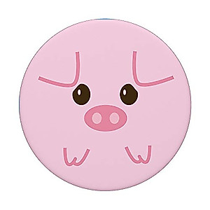 Cute Baby Pig PopSockets PopGrip: Swappable Grip for Phones & Tablets