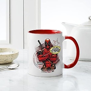 CafePress Deadpool Besmirched Mug Ceramic Coffee Mug, Tea Cup 11 oz