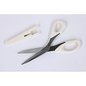Clover CAPO210 Stainless Steel Scissors, White