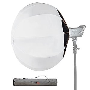 SmallRig Lantern Softbox Quick Release-One Step, Light Modifier with Fabric Barn Doors, Softbox Diffuser for SmallRig Video Light 120B, 120D, 220B, 220D and Other Bowens Mount Light