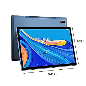 Tablet Android 9.0 Operating System 10.1-inch HD Display Octa Core Processor 4GB RAM and 32GB ROM TF Expansion Support Built-in WiFi Bluetooth GPS Tablet
